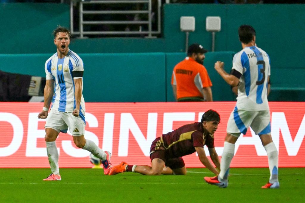Argentina venció con lo justo a Venezuela en Miami – La Figura de la Cancha